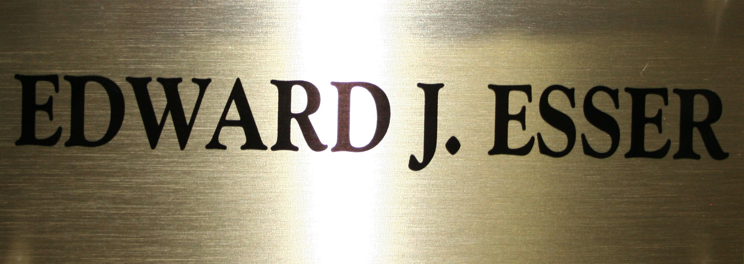 Remembering Ed Esser